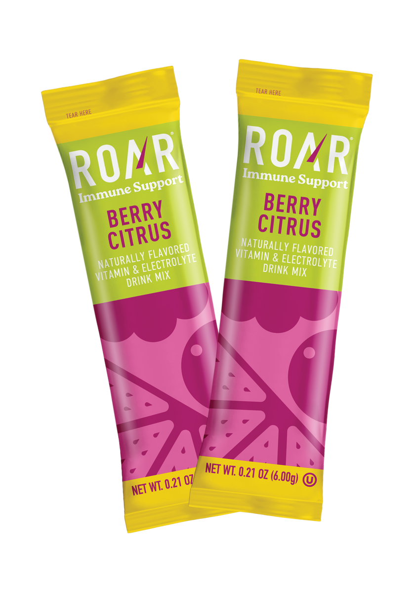 Berry Citrus Immune Support Powder (12 pack) – Roar Organic