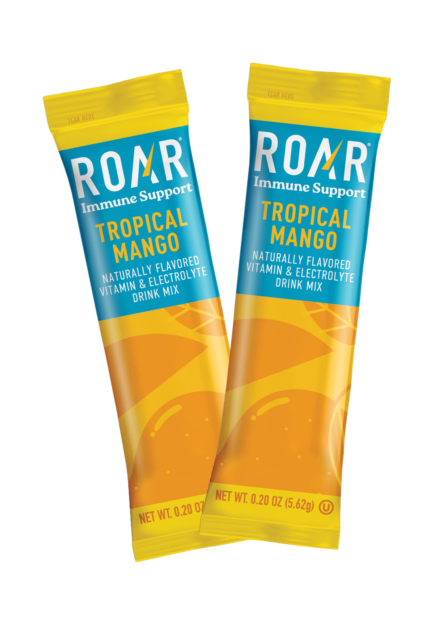 Tropical Mango Immune Support Powder (12 pack) – Roar Organic