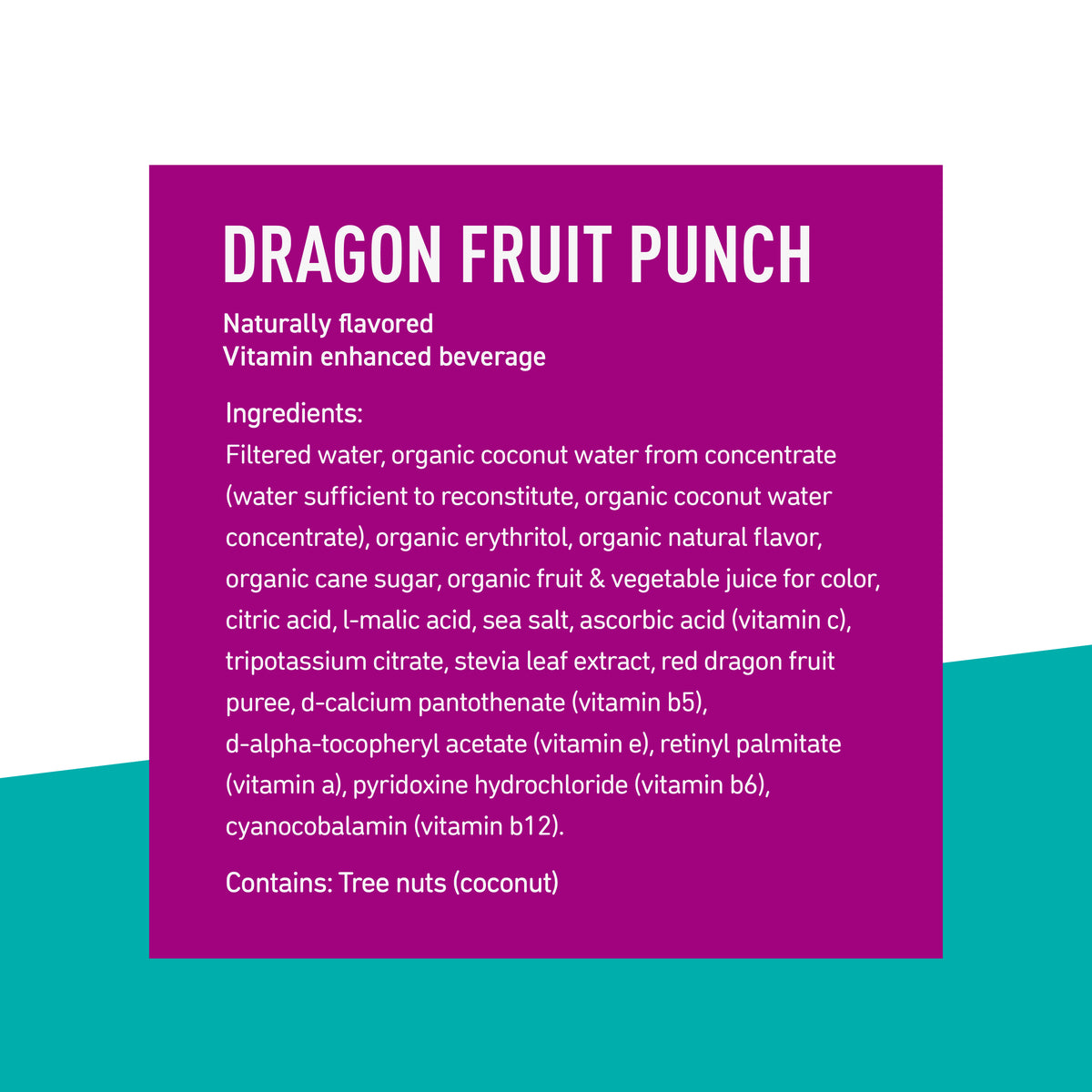 Dragon Fruit Punch (12 pack) – Roar Organic